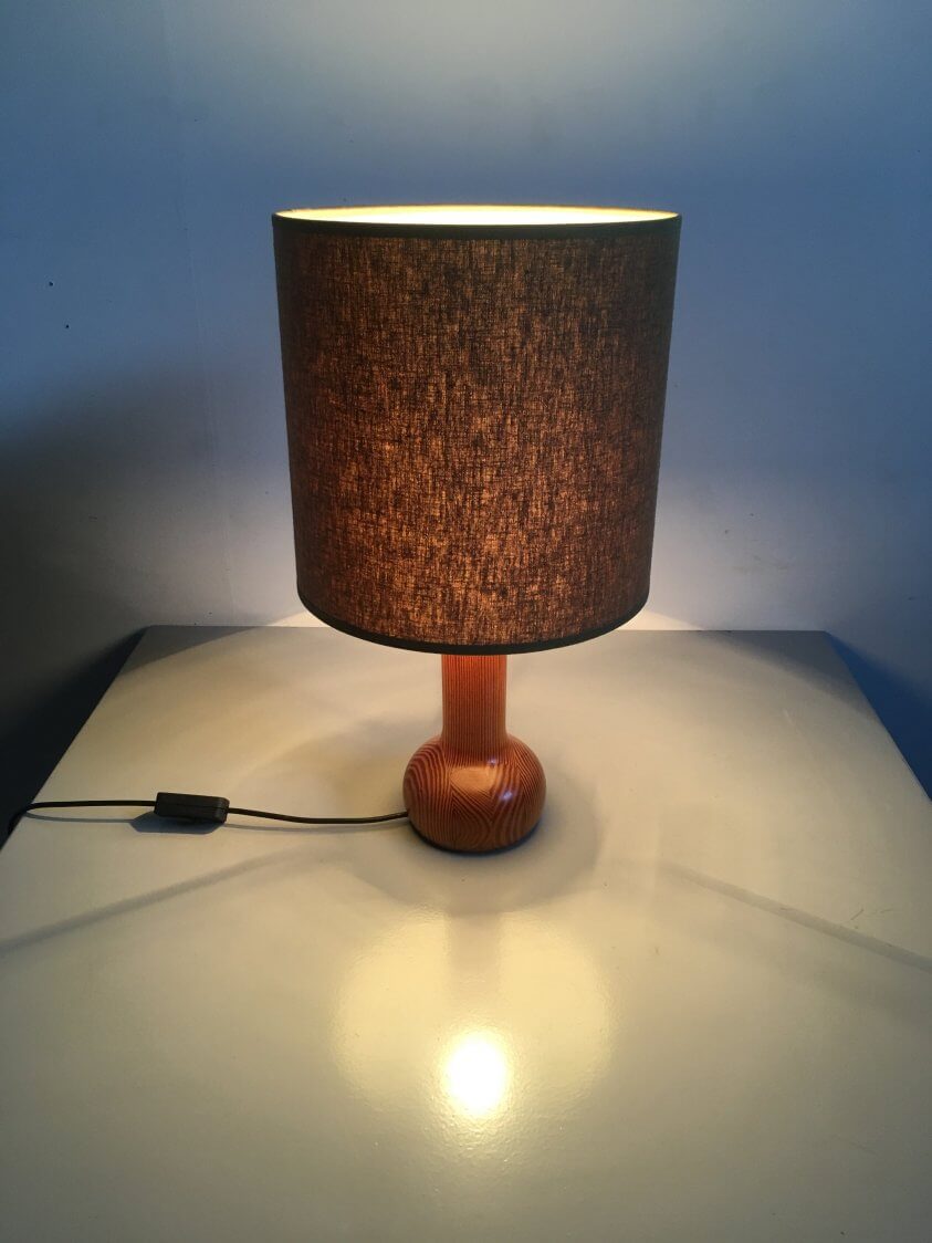 Finnish Pine Table Lamp - Max Inc
